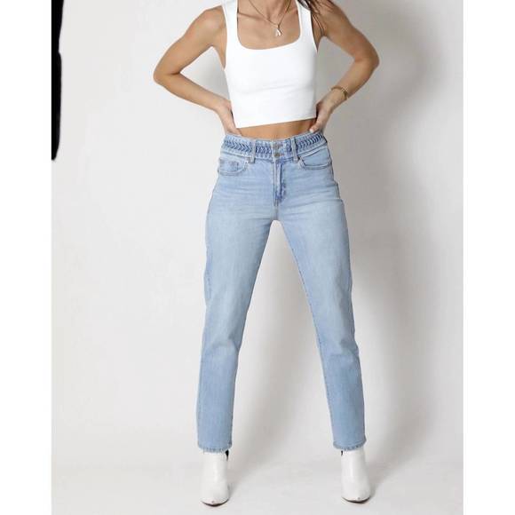 Habitual | Jeans | New Habitual High Rise Pleated Waistband Jeans In ...